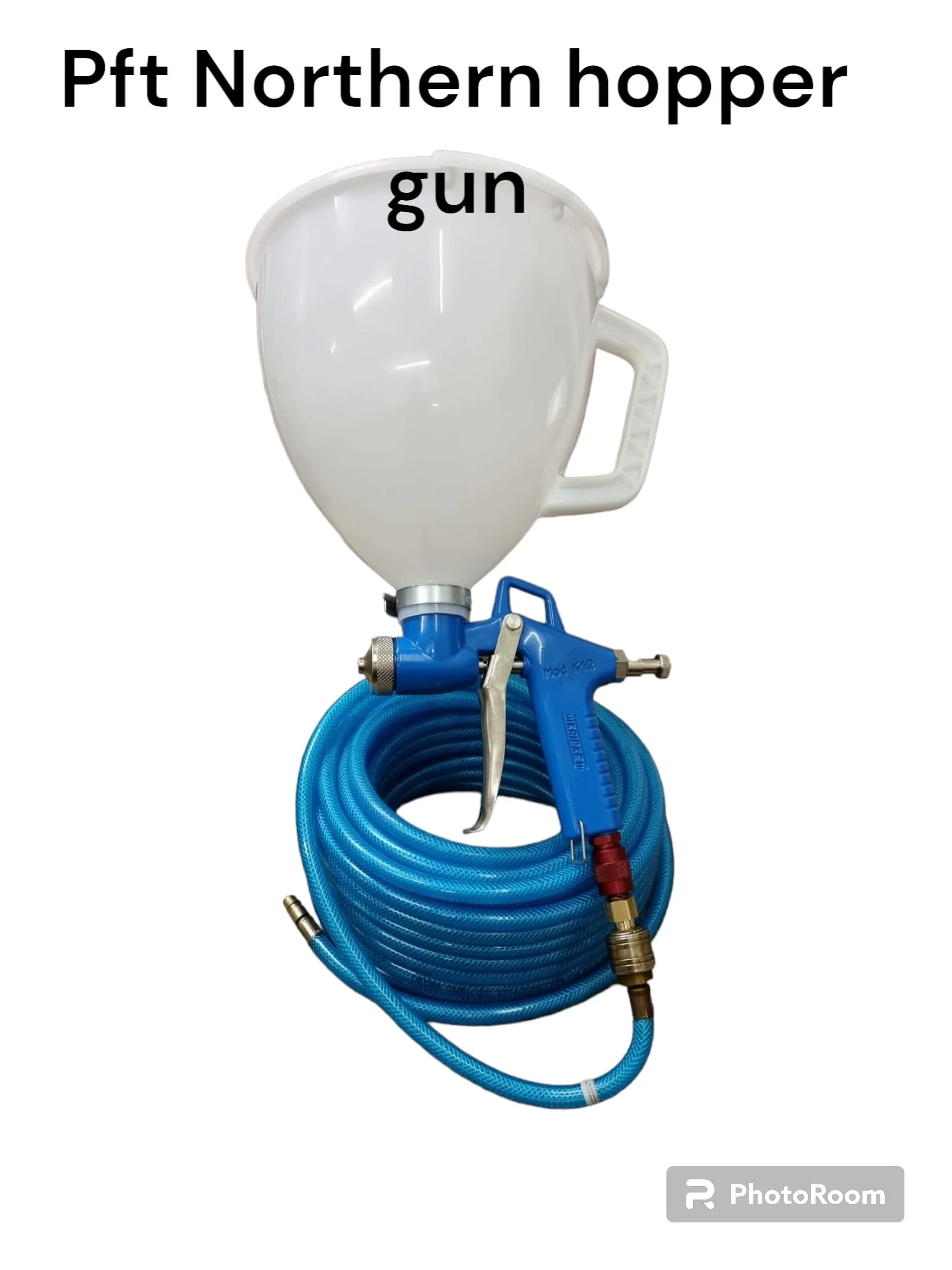 Hopper Gun With Air Hose - PFT North West LTD