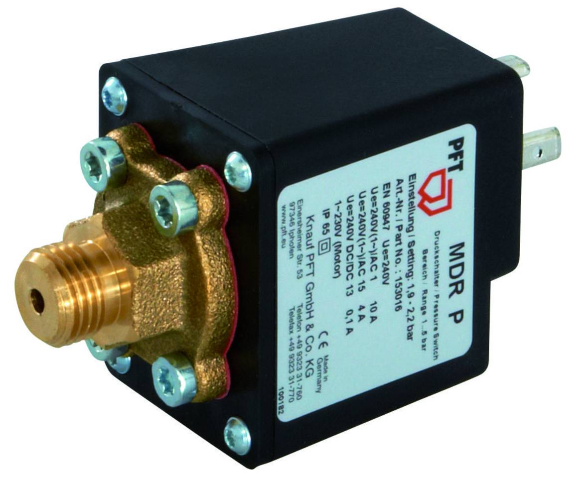 Pressure switch 1.9/2.2 bar - PFT North West LTD